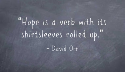 Hope is a Verb - Gerry Blumberg